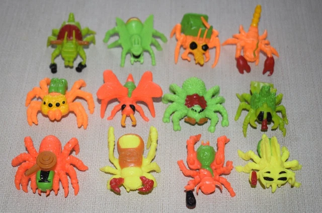 RARE 90'S MONSTER in My Pocket Super Creepies x12 One Eyed Jack Bed Bug ...