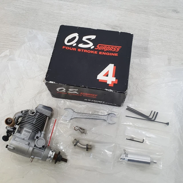 VINTAGE OS FS-48 Surpass Four Stroke Aircraft Engine - D6 £199.99 ...