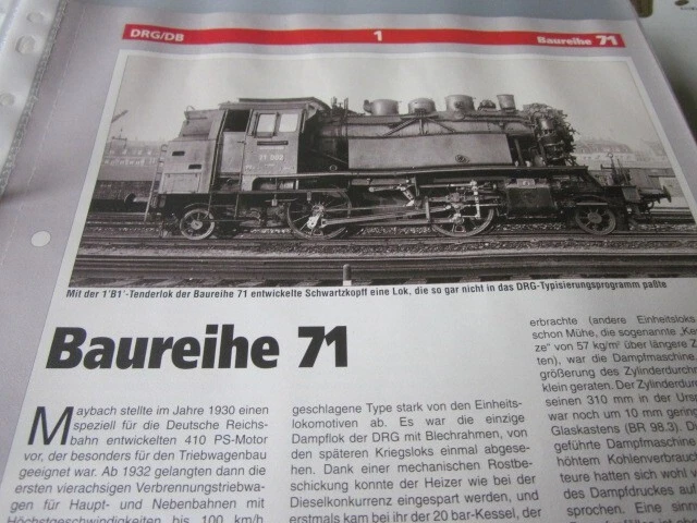 SAMMELLEXIKON EISENBAHN EINHEITSLOKS BR 71 EUR 3,90 - PicClick DE