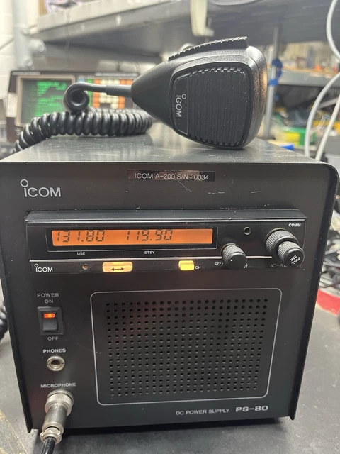 ICOM IC-200 AIRBAND Transceiver Fully Restored. £516.72 - PicClick UK