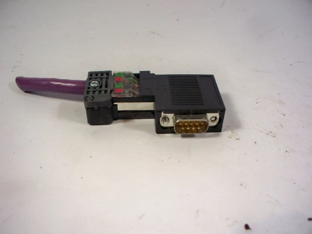 SIEMENS 6ES7972-0BB50-0XA0 PROFIBUS Connector 12MB USED $27.29 ...