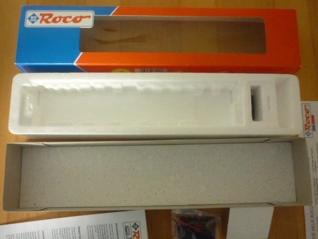 ROCO 69201 AC Digital LEERKARTON Dampflok BR 18 201 DB H0 OVP 1A Box m ...