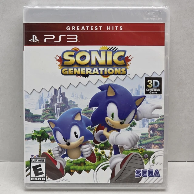 SONIC GENERATIONS SONY PlayStation 3 2011 PS3 SEGA BRAND NEW SEALED ...