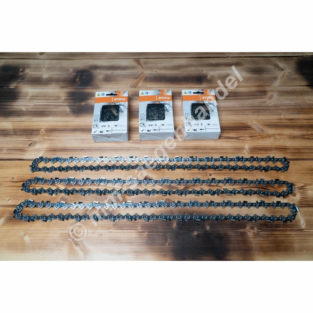 3X ORIGINAL STIHL® Sägekette 23RS .325" 1,3mm 45cm 74TG - für Stihl Motorsägen EUR 61,85 ...