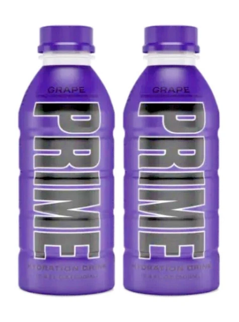 PRIME HYDRATION GRAPE Flavour Drink KSI & Logan Paul. 500ml (16fl oz) £ ...