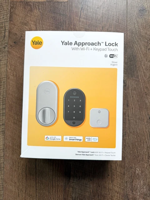YALE APPROACH - Smart Lock Wi-Fi Retrofit Deadbolt with Keypad Access ...