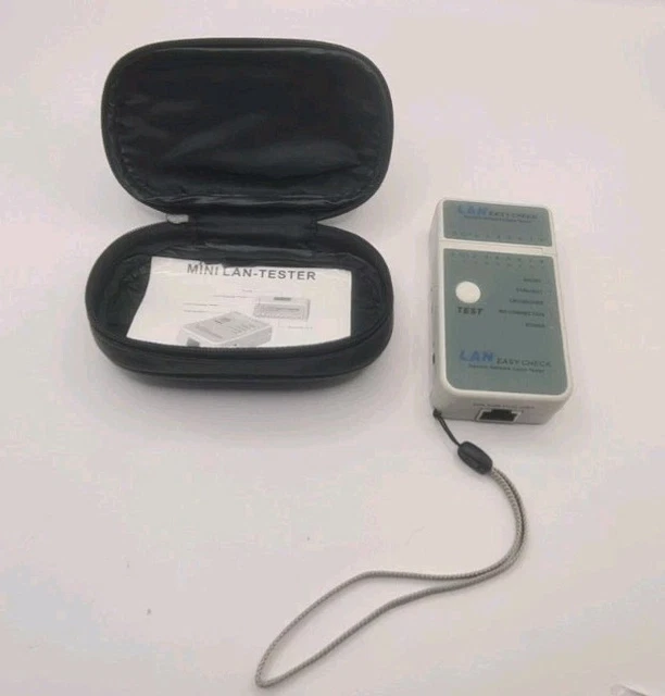LAN EASY CHECK Mini Lan-Tester MLT-05-AE 209 DC12V £21.49 - PicClick UK