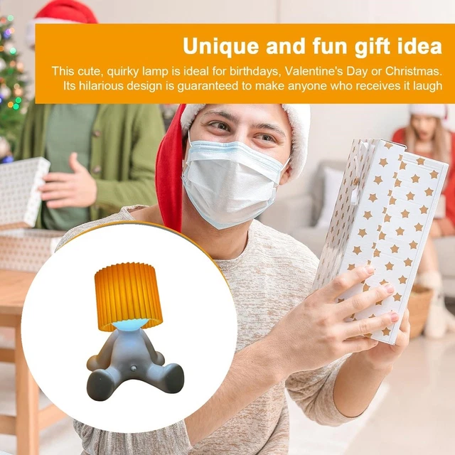 3X(A LITTLE SHY Man Lamp, Modest Mike Naughty Night Lamp Shy Night ...