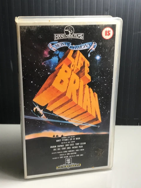 VINTAGE MONTY PYTHON'S Life Of Brian Movie (1988) Vhs Video Tape $8.83 ...