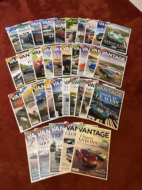 ASTON MARTIN VANTAGE Magazine £125.50 - PicClick UK