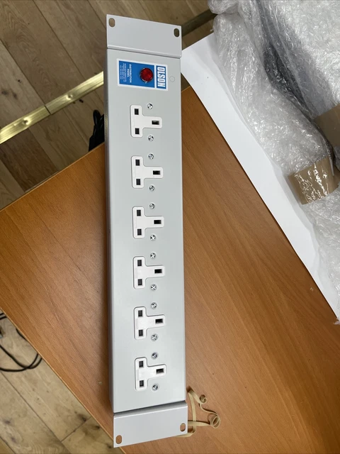 OLSON PDU MAINS SOCKET distribution UNIT 13amp 6 Way £89.00 - PicClick UK
