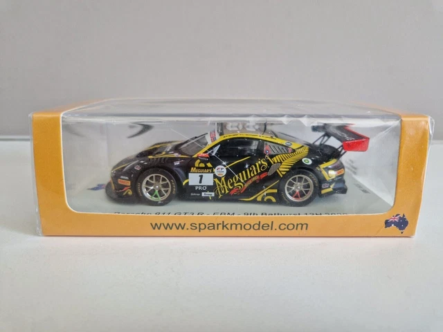 SPARK 1/43 EBM Porsche 911 GT3R Bamber/Vanthoor/Lowndes - Bathurst 2020 ...