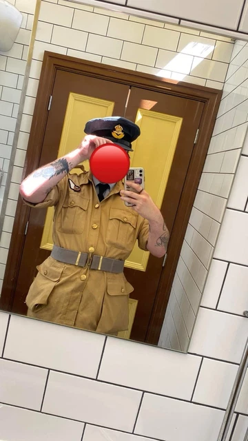 RAF WW2 KHAKI drill reenactment Uniform navigator Full Uniform £115.10 ...