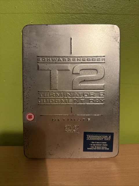 TERMINATOR 2: JUDGEMENT Day DVD 2 disc metal tin! £8.00 - PicClick UK
