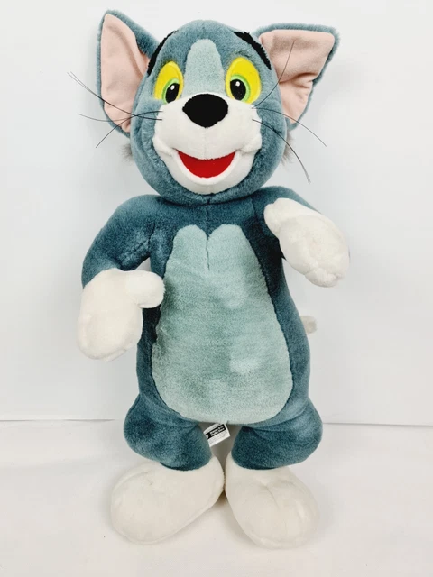LARGE TOM SOFT Plush Toy From Tom & Jerry Animation 2000 Vintage Warner ...