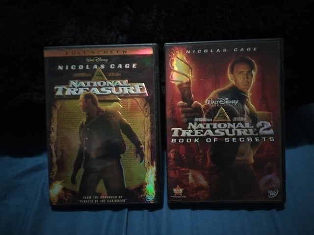 NATIONAL TREASURE 1 & 2 DVD Lot COMPLETE £11.41 - PicClick UK