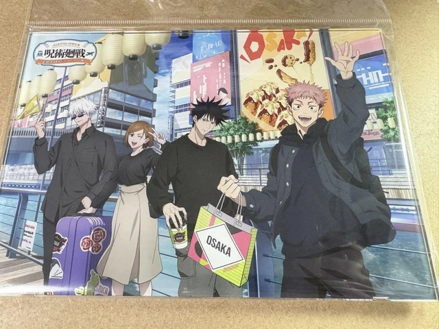 JUJUTSU KAISEN TABI Osaka Limited Satoru Gojo Yuji Kojo Tavola acrilica ...