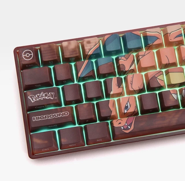 POKÉMON X HIGROUND Charizard Keyboard Base 65 Limited Edition FREE SHIP ...