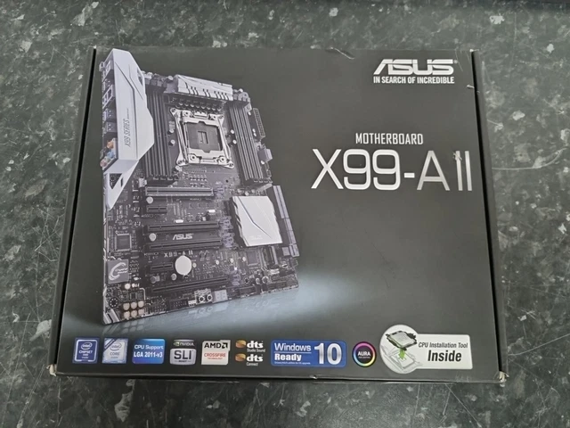 ASUS INTEL X99-A II Extreme Quad Channel ATX Motherboard £199.95 ...