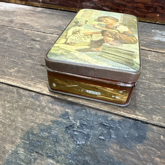 PASCALL CLAREMONT VINTAGE Confectionery Empty Tin Australian (Boy & Dog ...