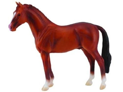 COLLECTA HORSE MODEL - 88432 Hanoverian Stallion Chestnut EUR 8,71 ...