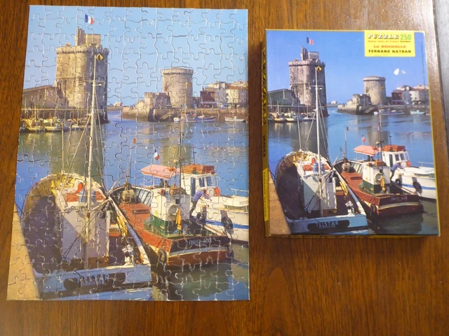 ANCIEN PUZZLE FERNAND Nathan Beaux sites de France La Rochelle EUR 20 ...