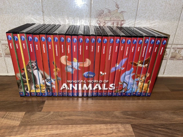 DISNEY MAGICAL WORLD Of Animals Complete 26 DVD Collection 10x New And ...