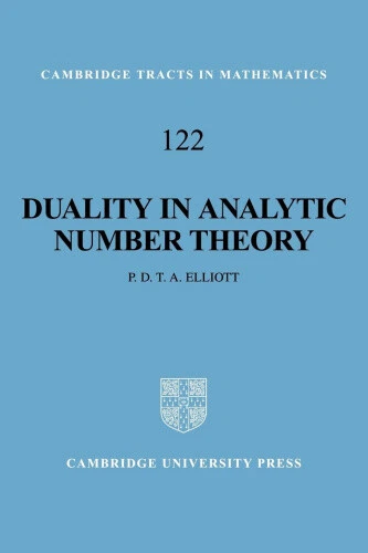 DUALITÉ EN THÉORIE analytique des nombres (Cambridge Tracts in Mathematics) EUR 85,24 - PicClick FR