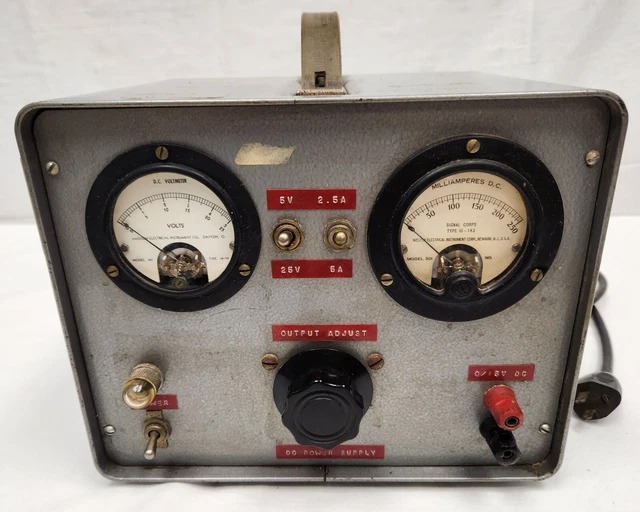 VINTAGE BENCH DC Power Supply - Works £27.82 - PicClick UK