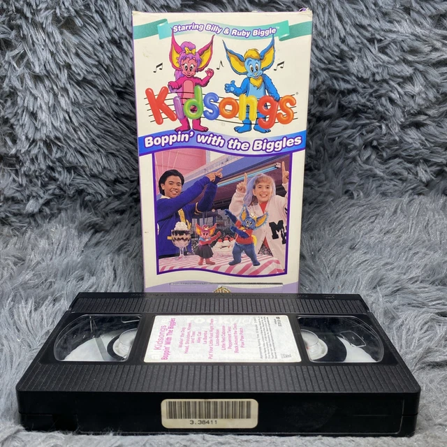 KIDSONGS: BOPPIN WITH the Biggles VHS Tape 1985 Video View Master Sing ...