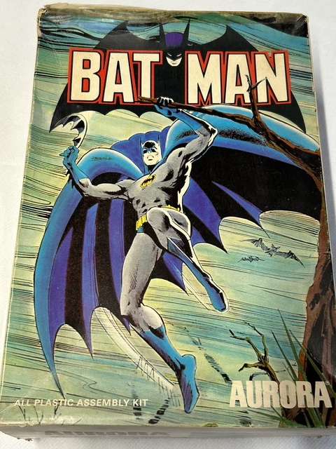 RARE BATMAN MODEL Kit Aurora Comic Scenes No 187 Vintage £200.00 ...