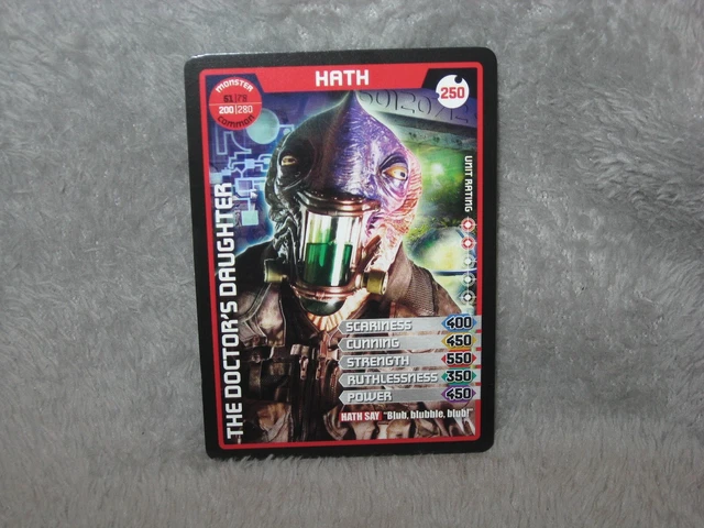 DOCTOR WHO DR TCG CCG Card Monster Invasion ~ Monsters ~ #250 Hath A $3.00 - PicClick CA