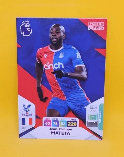ADRENALYN XL PREMIER LEAGUE PLUS 2024: Jean-Philippe Mateta / Base Card ...