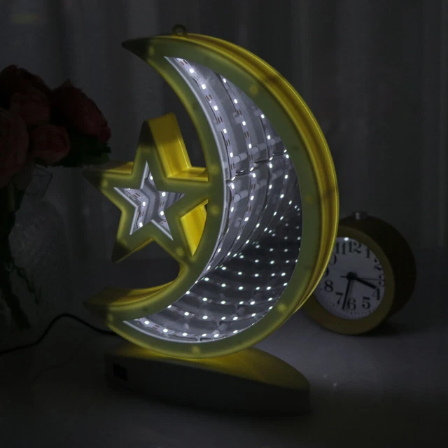 MOON STAR LIGHT Star Lamp Tunnel Mirror Lights Led Tunnel Light £11.35 ...