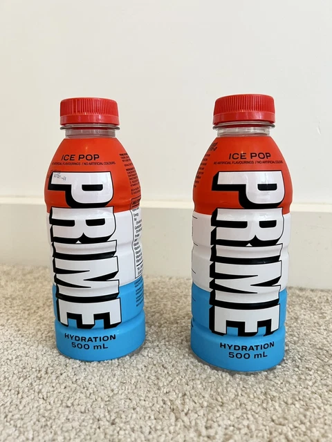 Prime Hydration Drink Logan Paul X Ksi Ice Pop Brand New Sealed X2 £