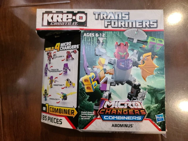 KRE-O TRANSFORMERS MICRO Changers Combiners Kreo Gestalt G1 Lego ...