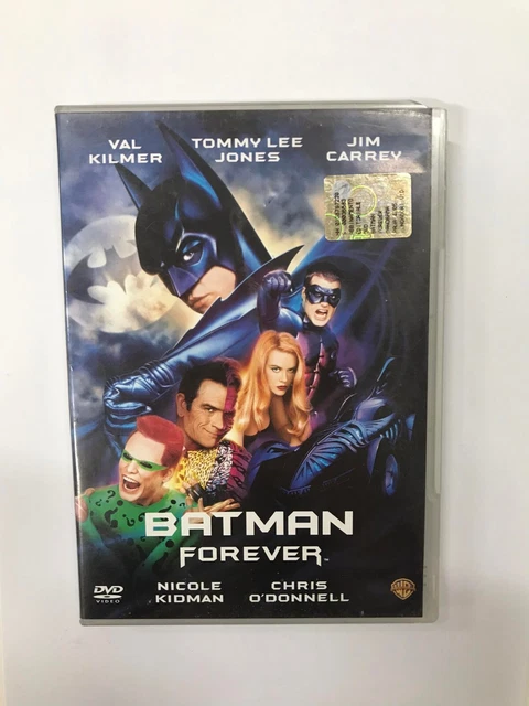 DVD BATMAN FOREVER Jim Carrey Tommy Lee Jones Val Kilmer Dolby EUR 8,00 ...