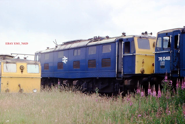 ORIGINAL 35MM SLIDE: Class 76 76048 plus others @ Reddish £2.99 ...
