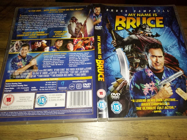 MY NAME IS Bruce [DVD] bruce campbell 2 disc uk dvd £4.67 - PicClick UK