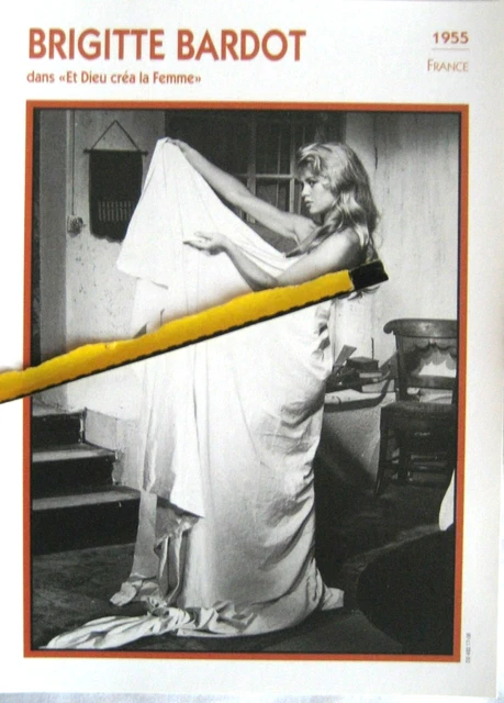 RARE PHOTO DE Brigitte BARDOT 1955 - FRANCE dans Et dieu créa la femme ...