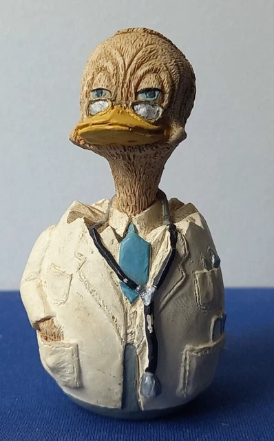 CAVALCADE EGGBERT AND Friends Doctor 'Ducktor' Figure By Malcolm Bowmer ...