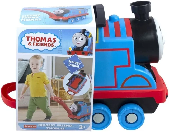 FISHER-PRICE THOMAS AND Friends Biggest Friend Pull Along Storage Toy ...