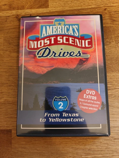 DVD - AMERICA'S Most Scenic Drives From Texas To Yellowstone PAL UK R2 ...