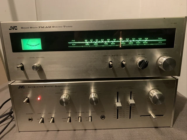 ENSEMBLE HI-FI JVC Ampli VN 300 Et Tuner VT 500 EUR 230,00 - PicClick IT
