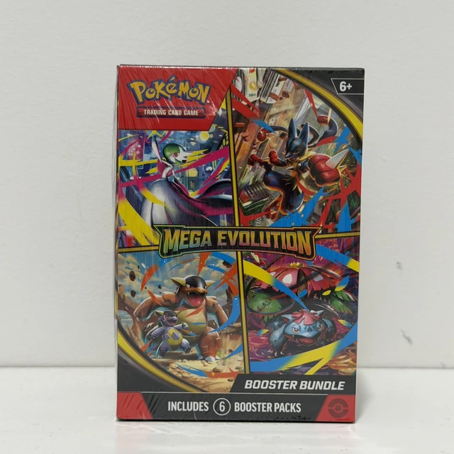 POKÉMON TCG MEGA Evolution 6-pack Booster Bundle – Brand New & Sealed £ ...