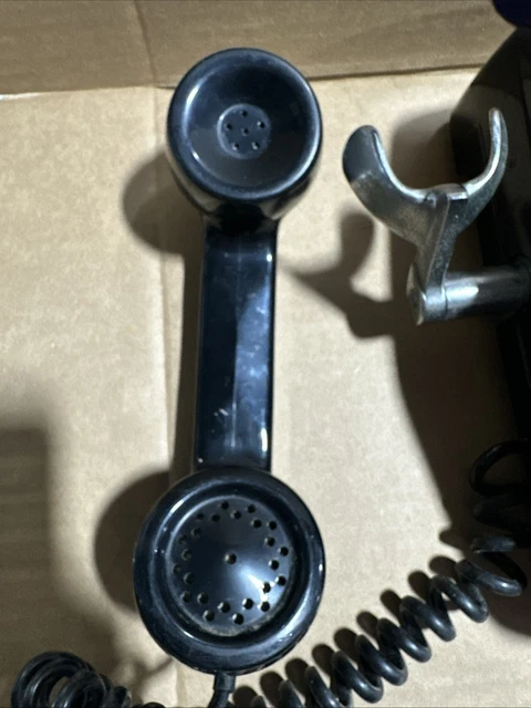VINTAGE GENERAL SYSTEM Rotary Dial Wall Mount Phone 51272 UNTESTED £66. ...