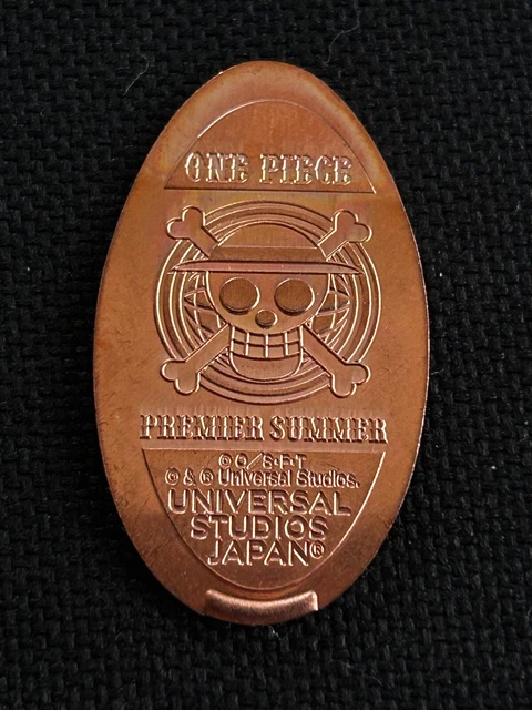 MONKEY D LUFFY One Piece Souvenir Medal Coin Universal Studios Japan ...