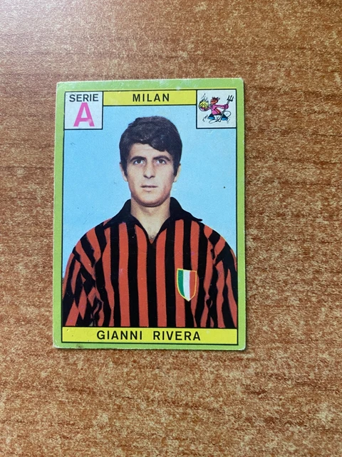 FIGURINA CALCIATORI PANINI 1968/69 Milan Gianni Rivera EUR 20,00 ...