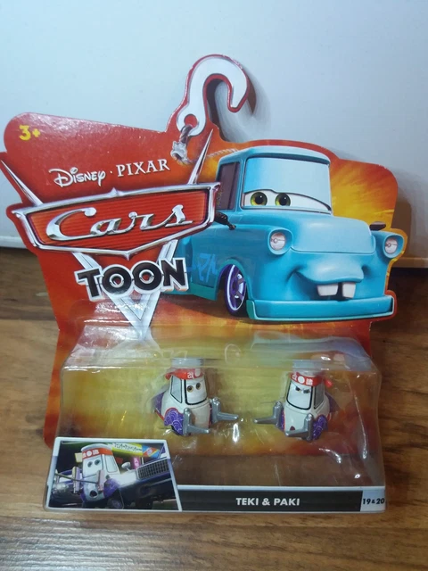 DISNEY PIXAR CARS Teki & Paki Pitty Toon Metall Mattel EUR 18,99 ...
