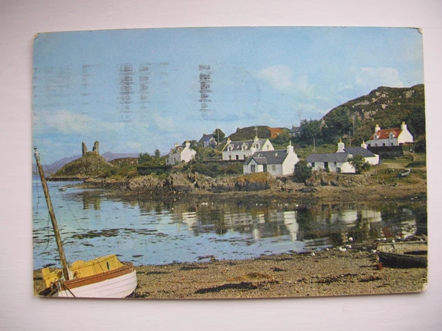 KYLEAKIN POSTCARD, ISLE of Skye. Near Kyle of Lochalsh, Broadford ...